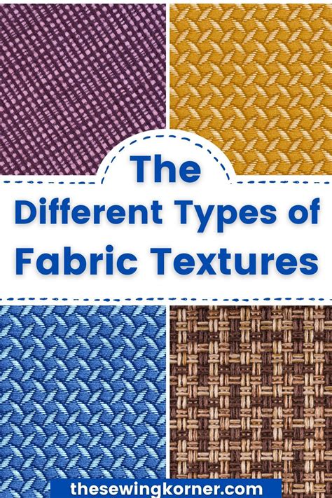 What Are The Different Types Of Fabric Textures Artofit