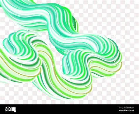 abstract 3d colorful composition with smooth gradient shapes vector artistic illustration