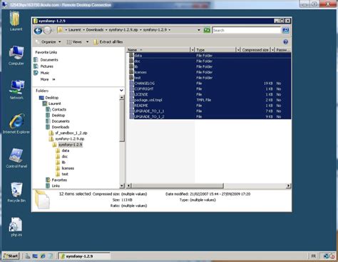 Windows And Symfony Symfony 1 4 Legacy Version