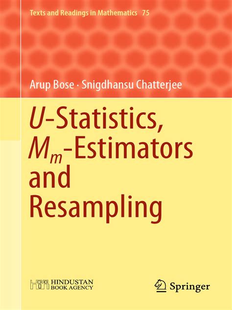 bose a and chatterjee s 2018 u statistics mm estimators and resampling pdf