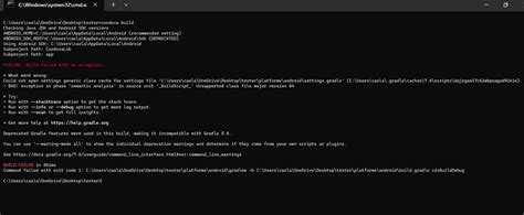 java error appearing when building cordova application with gradle stack overflow