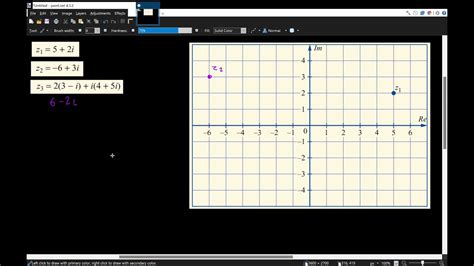 explanation plotting complex numbers on an argand diagram youtube