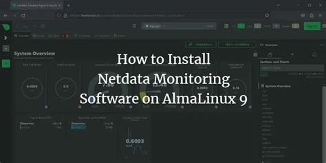 How To Install Netdata Monitoring Software On AlmaLinux 9 Kirelos Blog