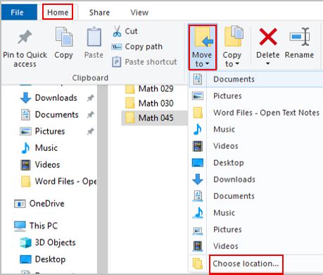 How To Add Copy To Folder And Move To Folder Options To Windows