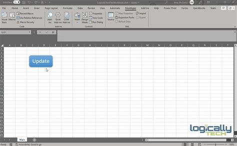 How To Create An Excel Macro Button Logically Tech