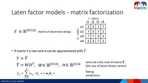 the factorization machines algorithm for building recommendation syst…