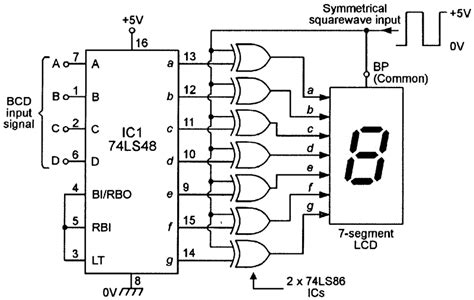 circuit diagram using 7 segment display wiring diagram