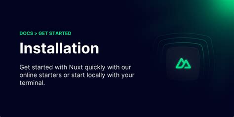 Installation Get Started With Nuxt