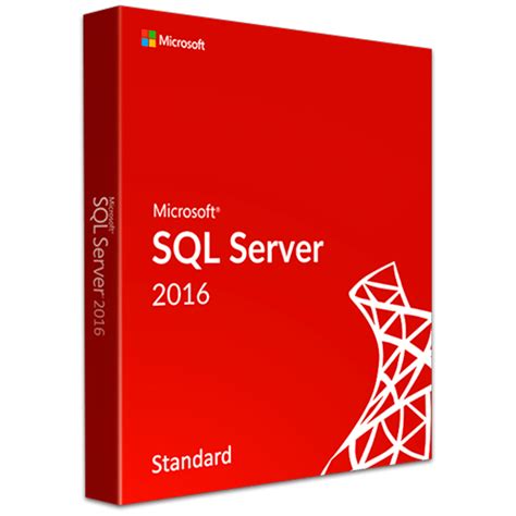 Microsoft SQL Server 2016 Standard License Software Market