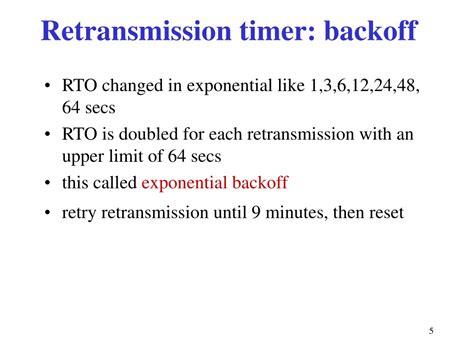 PPT TCP Transmission Control Protocol Part II Protocol Mechanisms