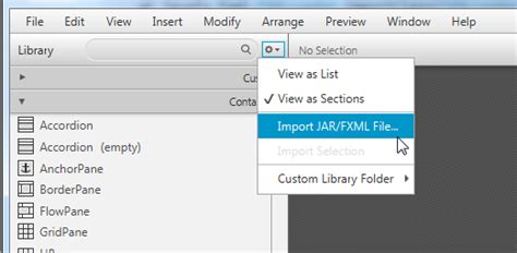 Java Scene Builder Can T Open A FXML File Stack Overflow