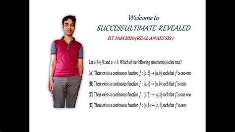 iit jam 2020 solution mathematics real analysis nbhm net gate tifr youtube