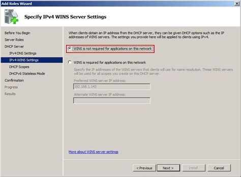 Installation Process For Service Of MS DHCP CCBoot V3 0 Diskless Boot