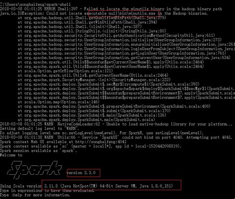 win10下spark的环境搭建