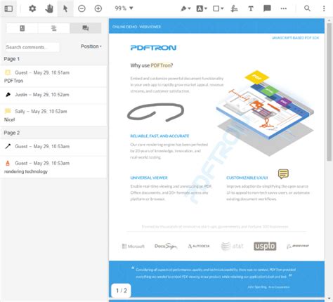 github pdftron webviewer ui webviewer ui built in react 45 off