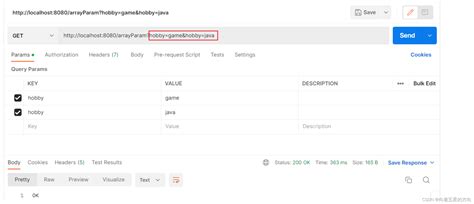 springboot之数组 集合 日期参数的详细解析 springboot数组参数 csdn博客