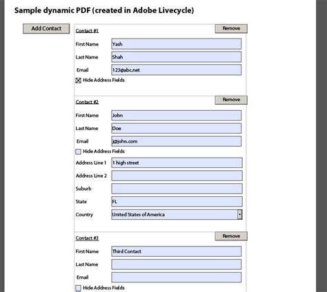 javascript convert livecycle dynamic fillable pdf to static fillable pdf not to flattened pdf