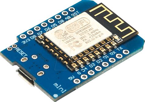 Vue D Ensemble Du Microcontr Leur Wemos D Mini Aranacorp