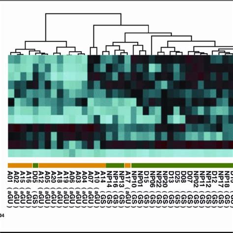 2 hierarchical clustering analyses with cimminer performed on 44 download scientific diagram