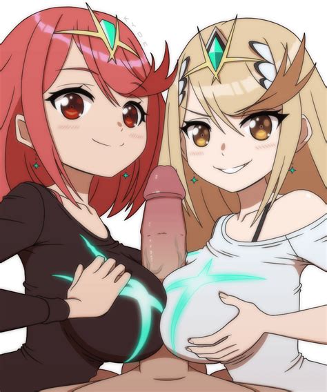 Pyra And Mythra Xenoblade Chronicles And 1 More Drawn By Kyde Danbooru