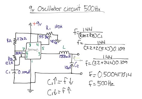 Linear Oscillator Circuit Diagram Physics Mechanics