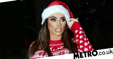 Katie Price Gets Into Festive Spirit As She Dons Sexy Christmas Outfit Metro News