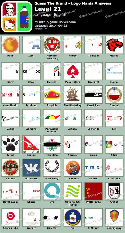 19 Photos Fresh Guess The Logos And Answers