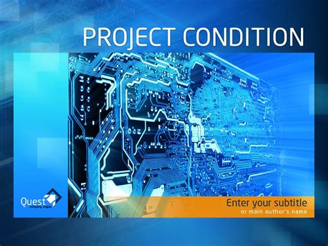 Electronics PowerPoint Template 33431