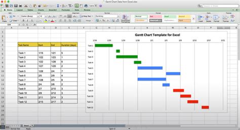 microsoft office gantt chart template free — db