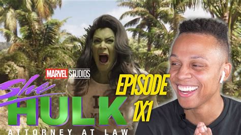 SHE HULK Episode 1 REACTION Breakdown Review YouTube
