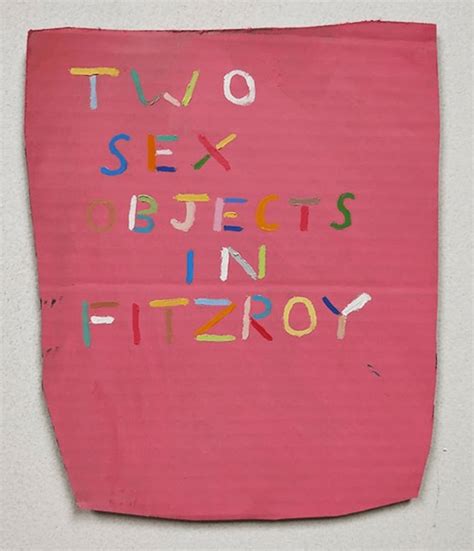 two sex objects in fitzroy fortyfivedownstairs