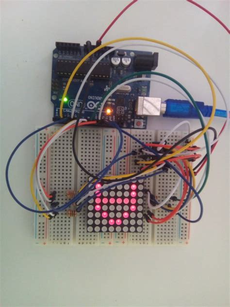Interfacing LED Matrix With Arduino