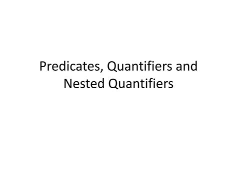 solution 1 4 predicates and quantifiers and 1 5 nested quantifiers second video starts at 12