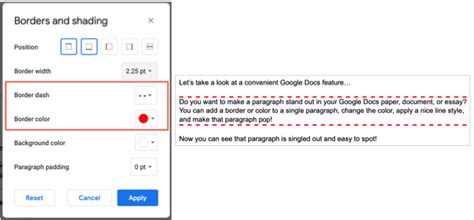 How To Add Borders And Color To Paragraphs In Google Docs