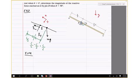 17 4 equations of motion rotation about fixed axis spring 2018 youtube