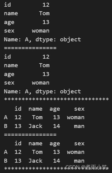 一文读懂python pandas中locandiloc用法 python pandas loc iloc csdn博客