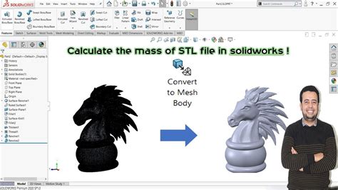 Convert Mesh To Body Solidworks Mesh Modeling YouTube