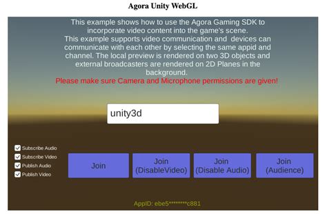 github agoraio community agora unity webgl webgl plugin for unity beta release