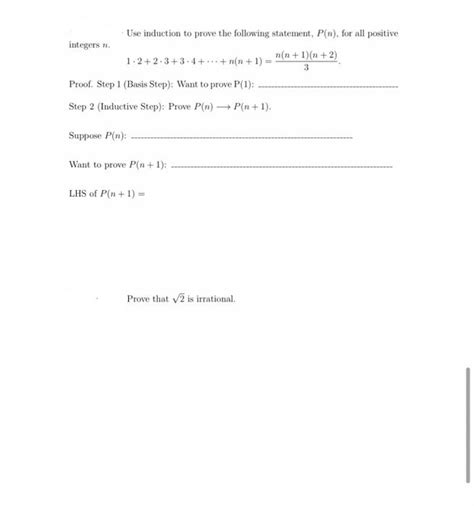 solved use induction to prove the following statement p n
