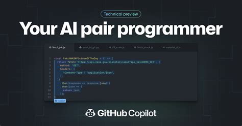 introducing github copilot your ai pair programmer