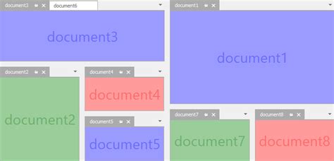 tabbed view winforms controls devexpress documentation