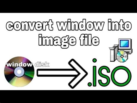 How To Convert Windows File Into Iso Image YouTube