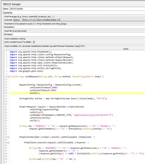 sending and requests using groovy in jmeter dzone