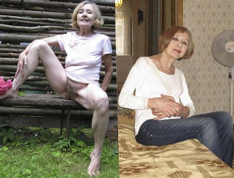 Tempting Old Chicks Are Posing Totally Undressed On Pix