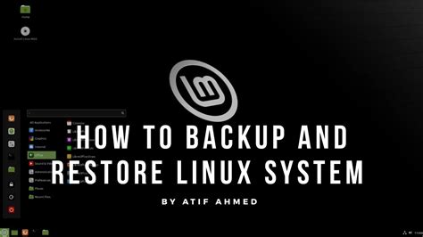 How To Backup And Restore Linux System Using TimeShift YouTube