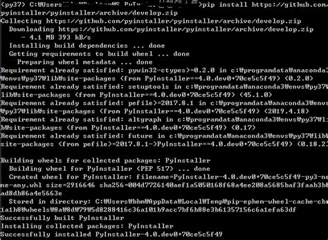 pyinstaller “failed to execute script pyi rth pkgres” and missing packages