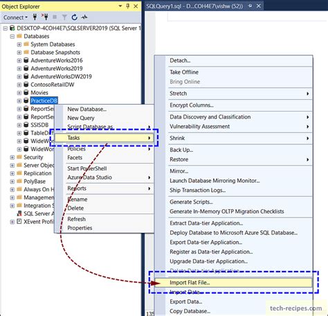 How To Import Flat File Data Using Import Export In SQL Server