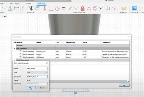 How To Use Parametric Design In Fusion 360 CAD Learndesign Tech