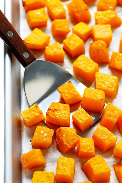 Roasted Butternut Squash Diced Or Halved Gimme Some Oven