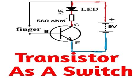 HOW TO USE TRANSISTOR AS A SWITCH PRACTICALLY YouTube